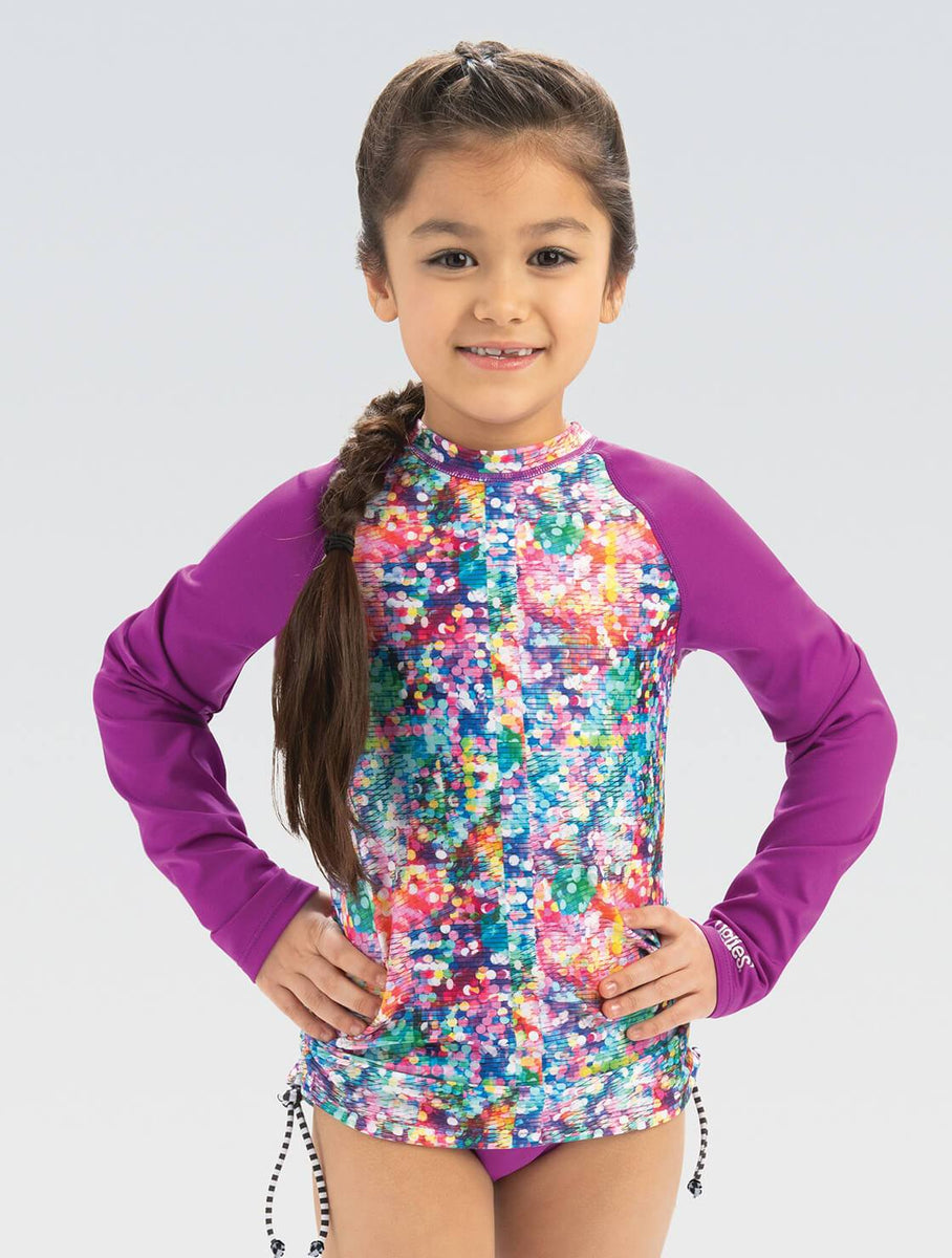 Dolfin Uglies Girl's Print Long Sleeve Rash Guard – La Jolla Swim and Sport